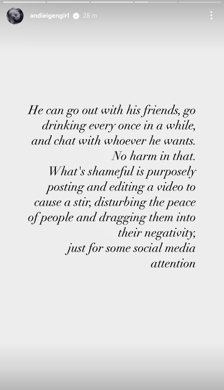 Andi Eigenmann Breaks Silence On Viral Video of Philmar Alipayo | PhilNews