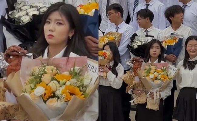 Graduate Receives Roasted Duck Bouquet at Graduation Ceremony | PhilNews