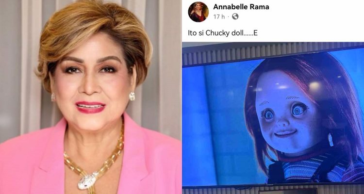Annabelle Rama Shares Photo Of Chucky With Clue "E" | PhilNews