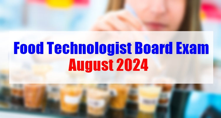 Food Technologist Board Exam Result August 2024 Just Released | PhilNews