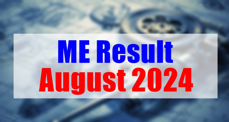 ME Result August 2024 - Here’s Full List of Mechanical Engineer Board ...
