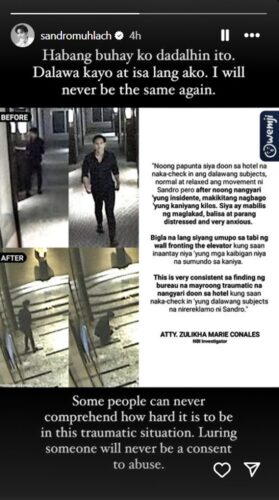 Sandro Muhlach Speaks After NBI Releases CCTV Footage From Hotel | PhilNews