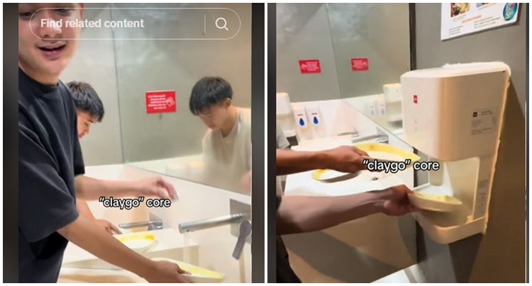 2 Men Went Viral After Washing Their Used Dishes At Fast-food Chain ...