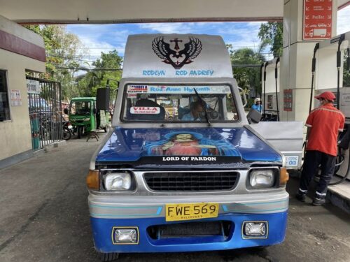 Traditional Jeepney Resembling Modernized Jeep Spotted Operating in ...