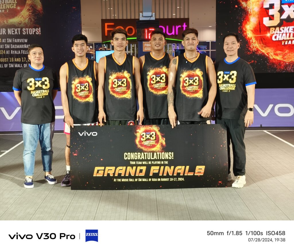 Hailing the victors of vivo 3x3 Basketball Challenge second stop at SM ...