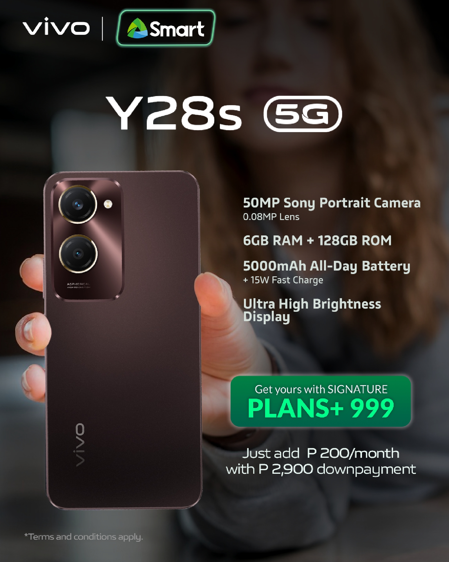 vivo Y28s 5G: Now available exclusively with Smart Signature Plans+ 999 ...
