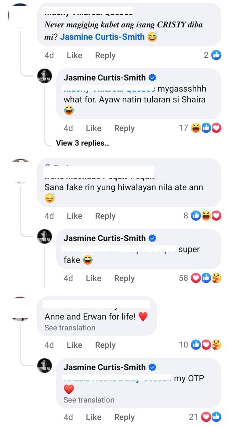 Jasmine Curtis-Smith On 'Kabit' Accusation, Anne-Erwan Rumored Breakup| PhilNews