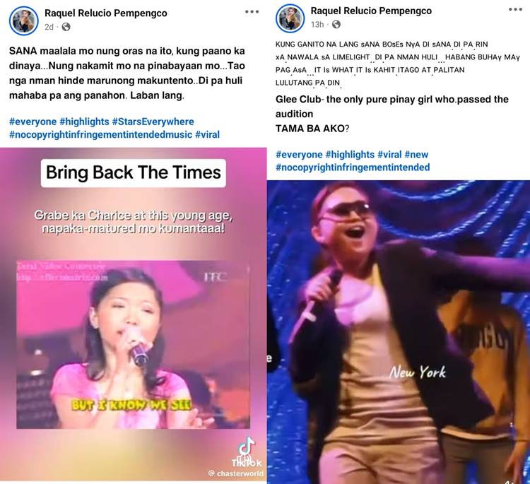 Raquel Pempengco Is Still Hopeful For Charice's Return | PhilNews