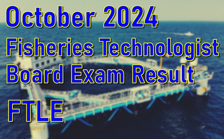 Fisheries Technologist Board Exam Result October 2024 | PhilNews