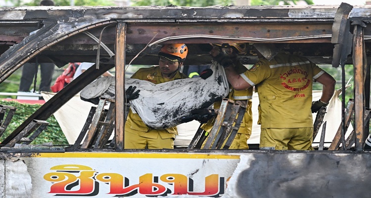 Thailand Bus Accident - Driver's Statement Did Not Match Initial ...