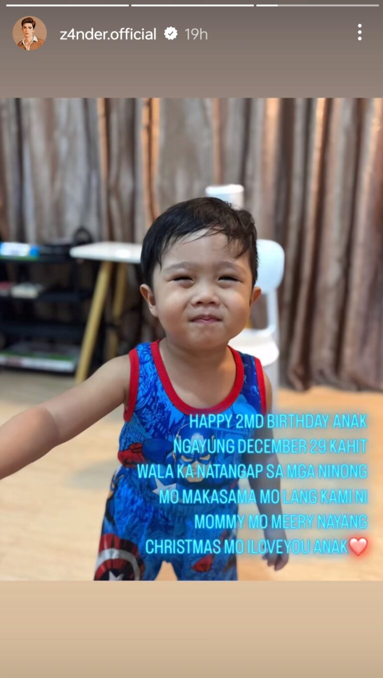 Xander Ford Pens Sad Post over Son Not Receiving Any Gift from Ninongs ...