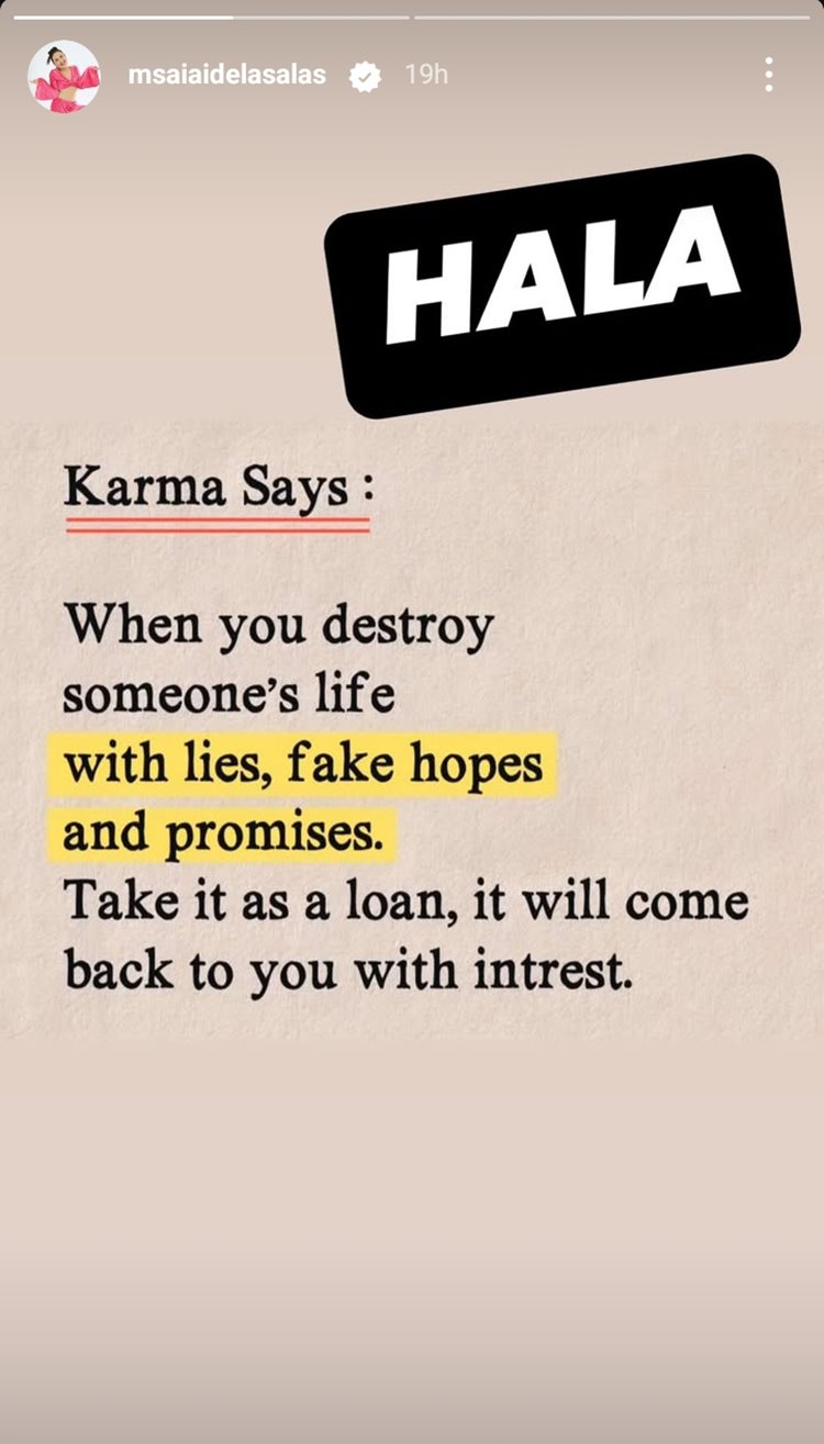 Ai-Ai Delas Alas "Karma" Post Elicits Reactions From Netizens | PhilNews