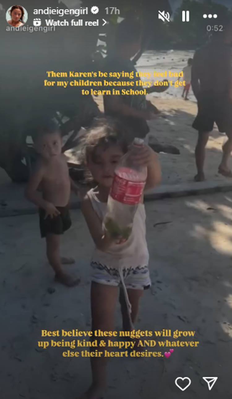 Andi Eigenmann On Basher Who Criticized Her For Her Homeschooled Kids ...