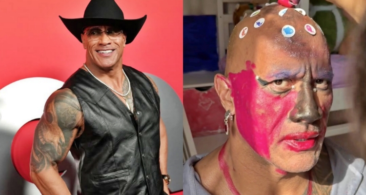 The Rock Dwayne Johnson's Makeover Video w/ Daughters Amused Netizens ...