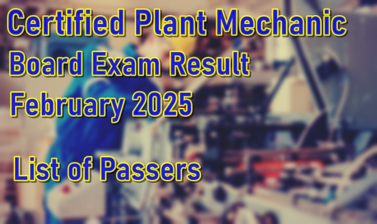 CPM Board Exam Result February 2025 – List of Passers | PhilNews