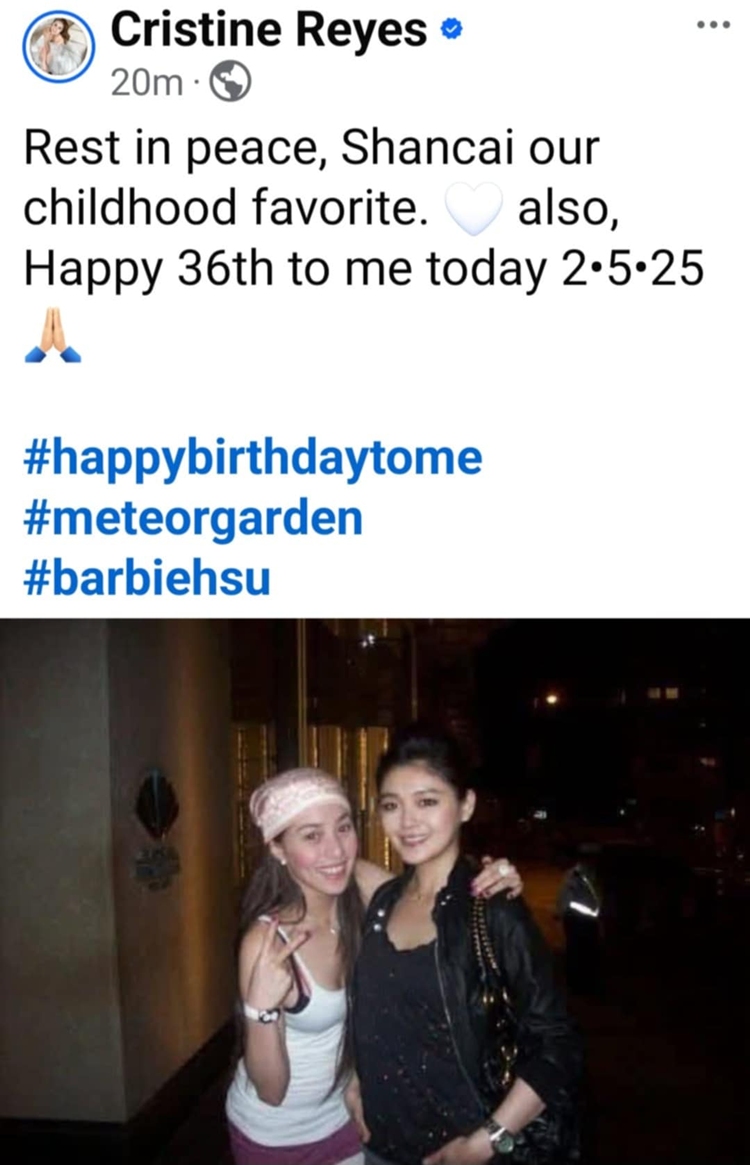 Cristine Reyes Shares Fiery Post For Her Critics | PhilNews