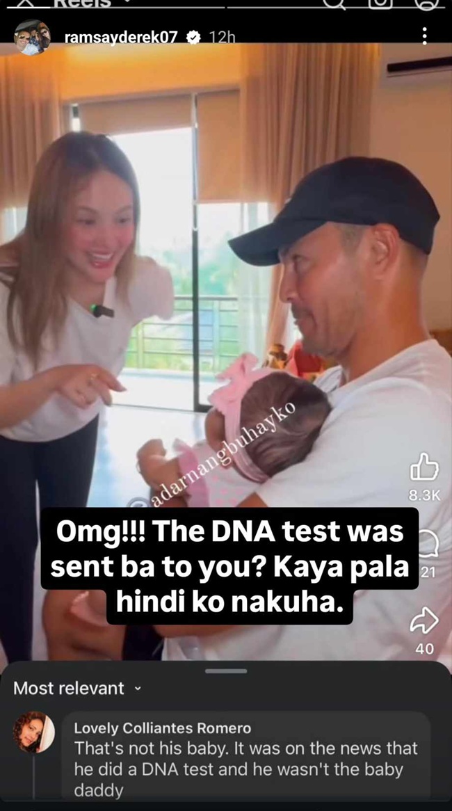 Derek Ramsay Slams Claim That Liana Isn't His Baby: 'OMG' | PhilNews