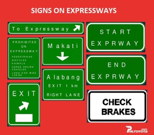 Road Signs and their Meaning which Drivers in the Philippines Should ...