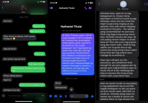 Teacher Herlyn aka Marilag Asserts No Cheating Happened w/ Co-Teacher Nathaniel | PhilNews