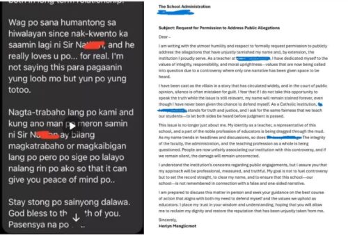 Teacher Herlyn aka Marilag Asserts No Cheating Happened w/ Co-Teacher ...