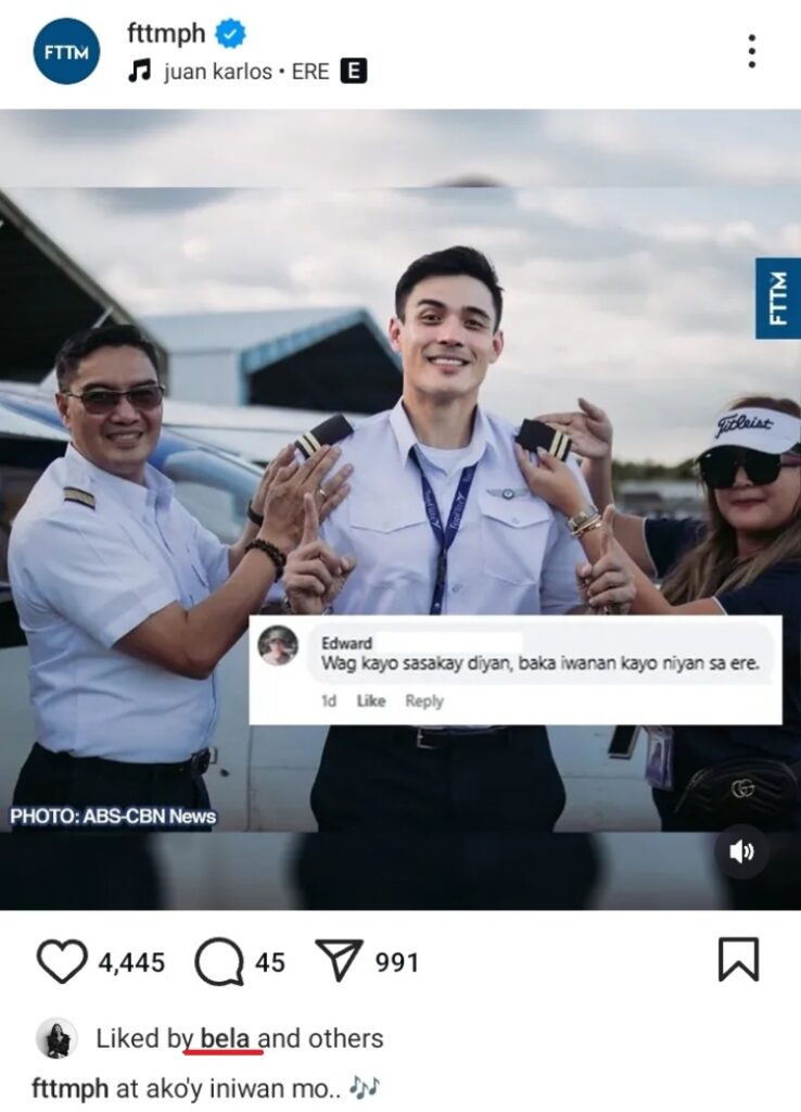 Bela Padilla Liked "Iwanan sa ere" Post About Xian Lim?| PhilNews