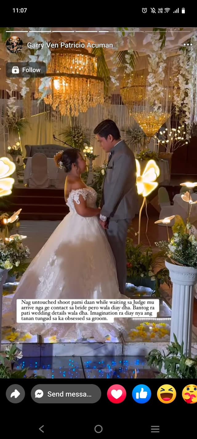 Bride held Groom under "Gayuma" but he Woke Up to his Senses on their ...