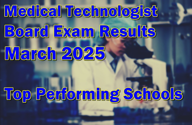 MedTech Board Exam Results March 2025 – Top Performing Schools | PhilNews