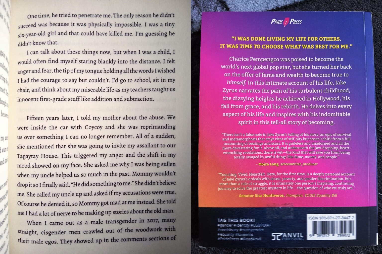 Jake Zyrus Reveals An Uncle Abused Him When He Was 6 Years Old | PhilNews