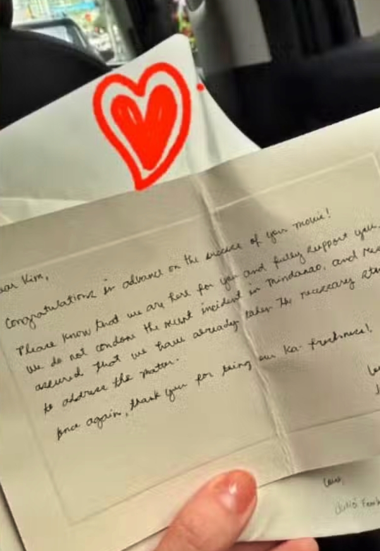 Kim Chiu Receives Letter From Bakeshop She Endorses After "Dasurv ...