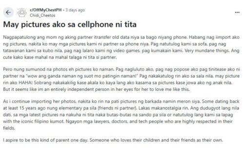 Male Netizen Shares Unexpected Discovery “May pictures ako sa cellphone ...