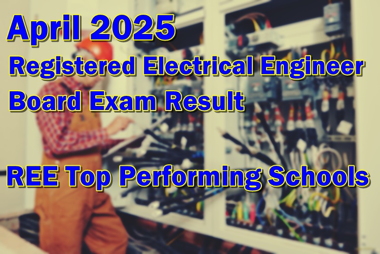 REE Board Exam Result April 2025 – Top Performing Schools | PhilNews