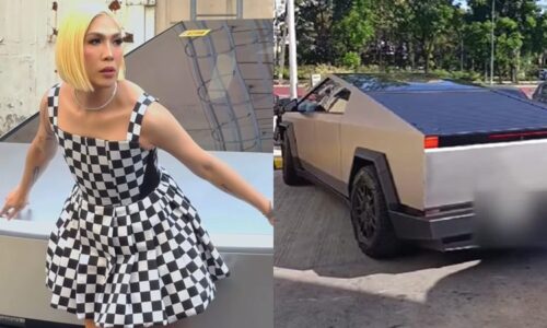 Vice Ganda Rolls Up in Style W/ His P17.5 Million Tesla Cybertruck at ...
