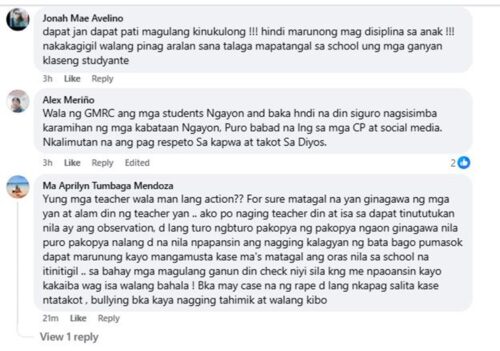 Grade 8 Student Bullied by Classmates Inside School in Quezon City ...