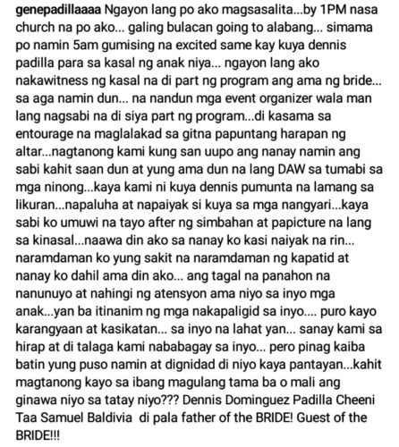 Gene Padilla Defends His Brother Dennis Padilla Amid Claudia Barretto's ...