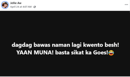 Jellie Aw Reacts To Xian Gaza's Claim That She & Jam Ignacio Got Back ...