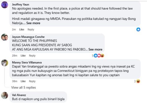 MMDA Official Gabriel Go Apologizes for Publicly Shaming Police Officer ...
