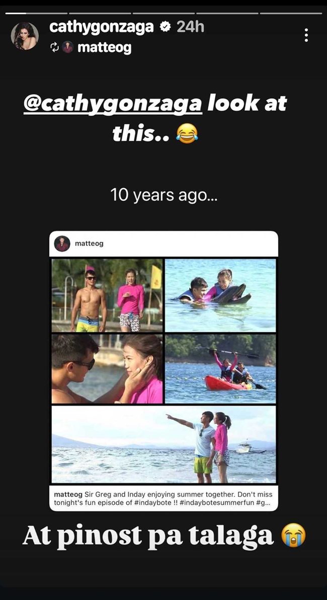 Alex Gonzaga Hilarious Reaction to Matteo Guidicelli’s Throwback Post ...