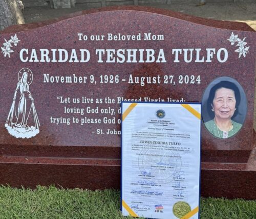 Erwin Tulfo Emotional during Visit at Late Mom's Grave w/ his ...