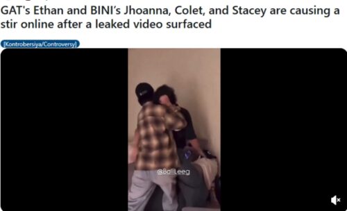 BINI Jhoanna, Colet, Stacey Under Fire Due To Leaked Controversial ...