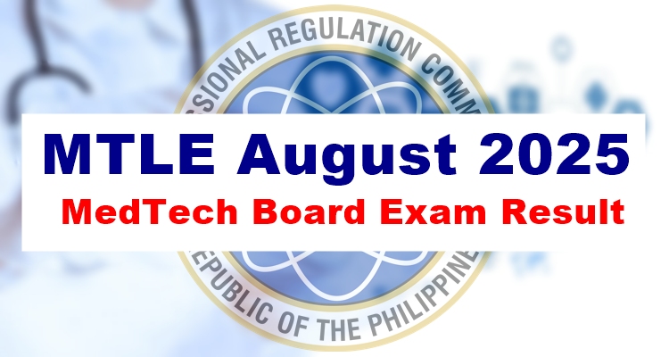 MedTech Board Exam Result August 2025 Just Released | PhilNews