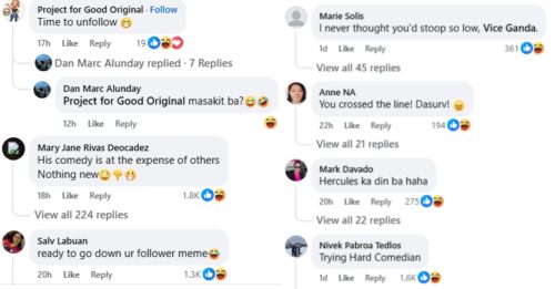 Vice Ganda Losing Facebook Followers After His Joke About PRRD? | PhilNews