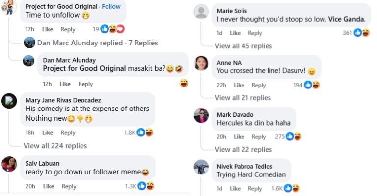 Vice Ganda Losing Facebook Followers After His Joke About PRRD? | PhilNews