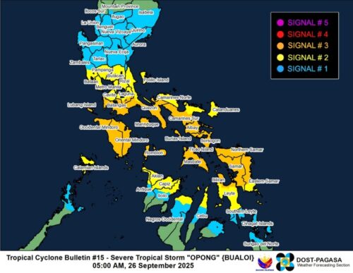 Typhoon Opong Update: Wind Signal No. 3 Is Up Over these Areas as Storm ...