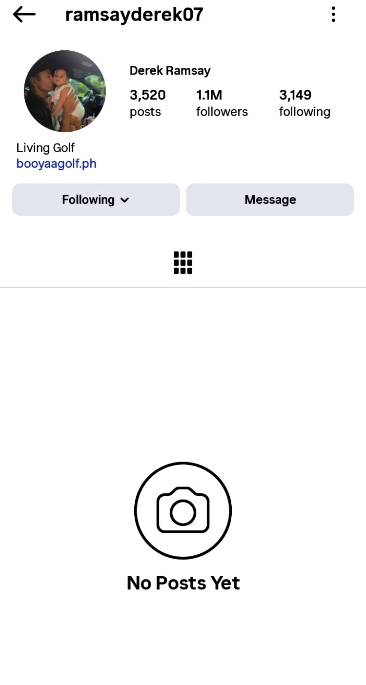 Derek Ramsay Deactivated IG Page Amid Rumored Marital Issue w/ Ellen ...