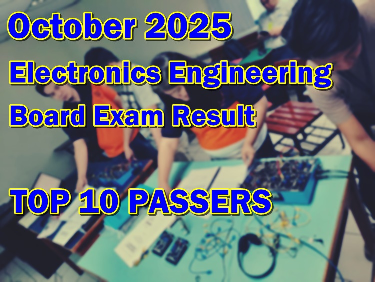 Electronics Engineering ECE Board Exam Result October 2025 – Top 10 ...