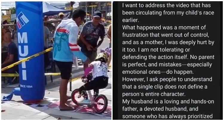 Father Criticized After Allegedly Hitting Child in Push Bike ...