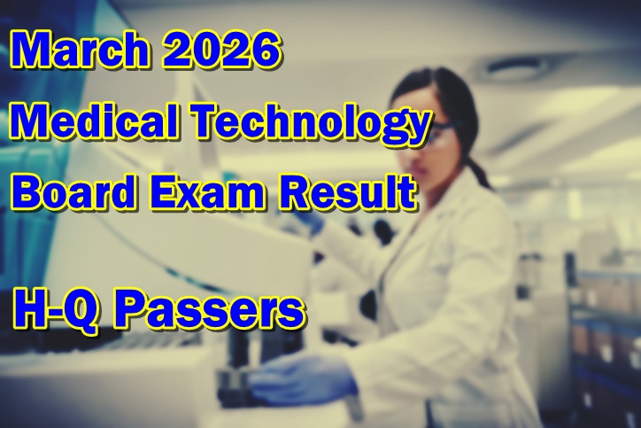 MedTech Exam Results