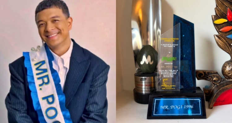 Jericho Rosales Flexes His "Mr. Pogi" Trophy That He Won 30 Years Ago ...