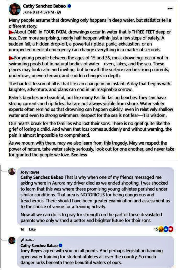 Joey Reyes Reveals Ateneo Basketball Players Drowned in Same Area Where ...