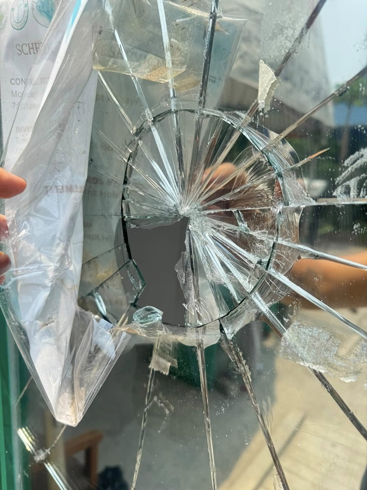 Lady Netizen Saddened After Health Center Damaged During Riot Involving ...